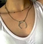 [HOT] 2018 Moon Gypsy Pendant Necklace Set In GOLDEN | ZAFUL