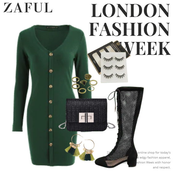 Outfits With Green Midi Dress | Z-Me ZAFUL Community