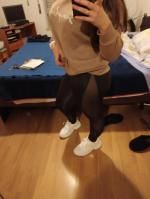 Mesh Panel See Thru Stretchy Gym Leggings In BLUE GRAY | ZAFUL 2025