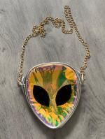 Alien Shape Hologram Crossbody Bag In SILVER | ZAFUL 2025