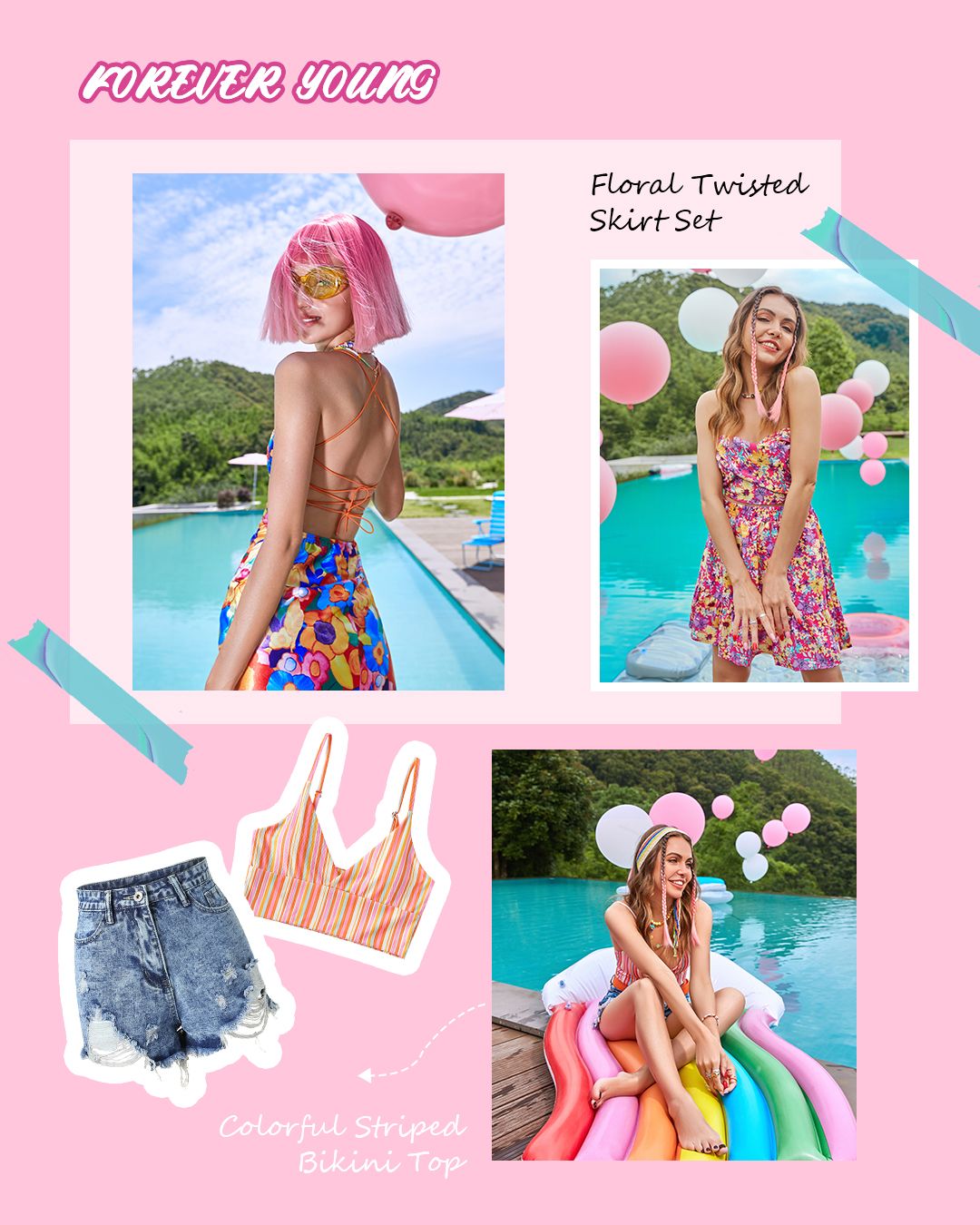 Forever Young! ZAFUL 8TH Anniversary Lookbook Check Our New... | Z-Me ...