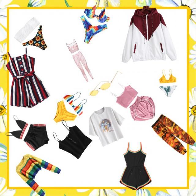 [63% OFF] 2022 Two Tone Hooded Windbreaker In RED WITH WHITE | ZAFUL