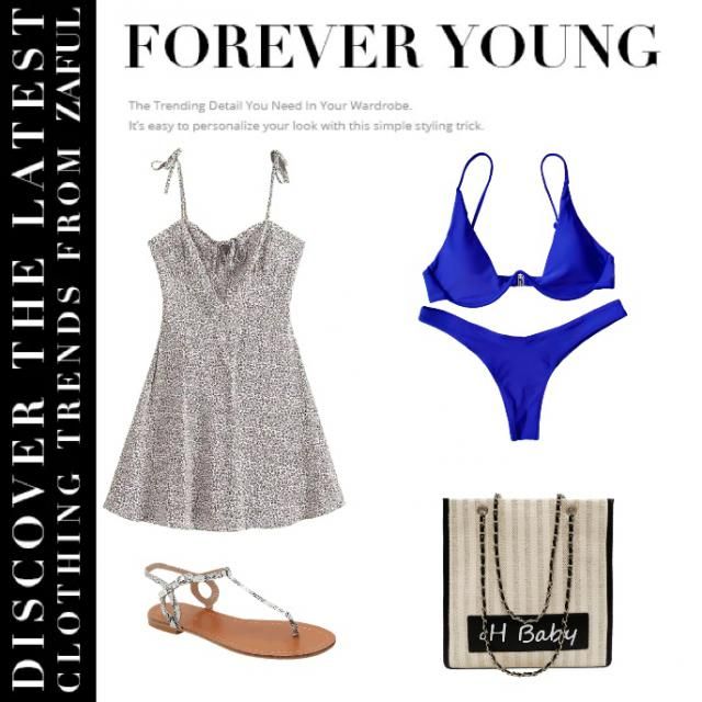 [42% OFF] [POPULAR] 2019 Push Up Plunge Bathing Suit In BLUE | ZAFUL