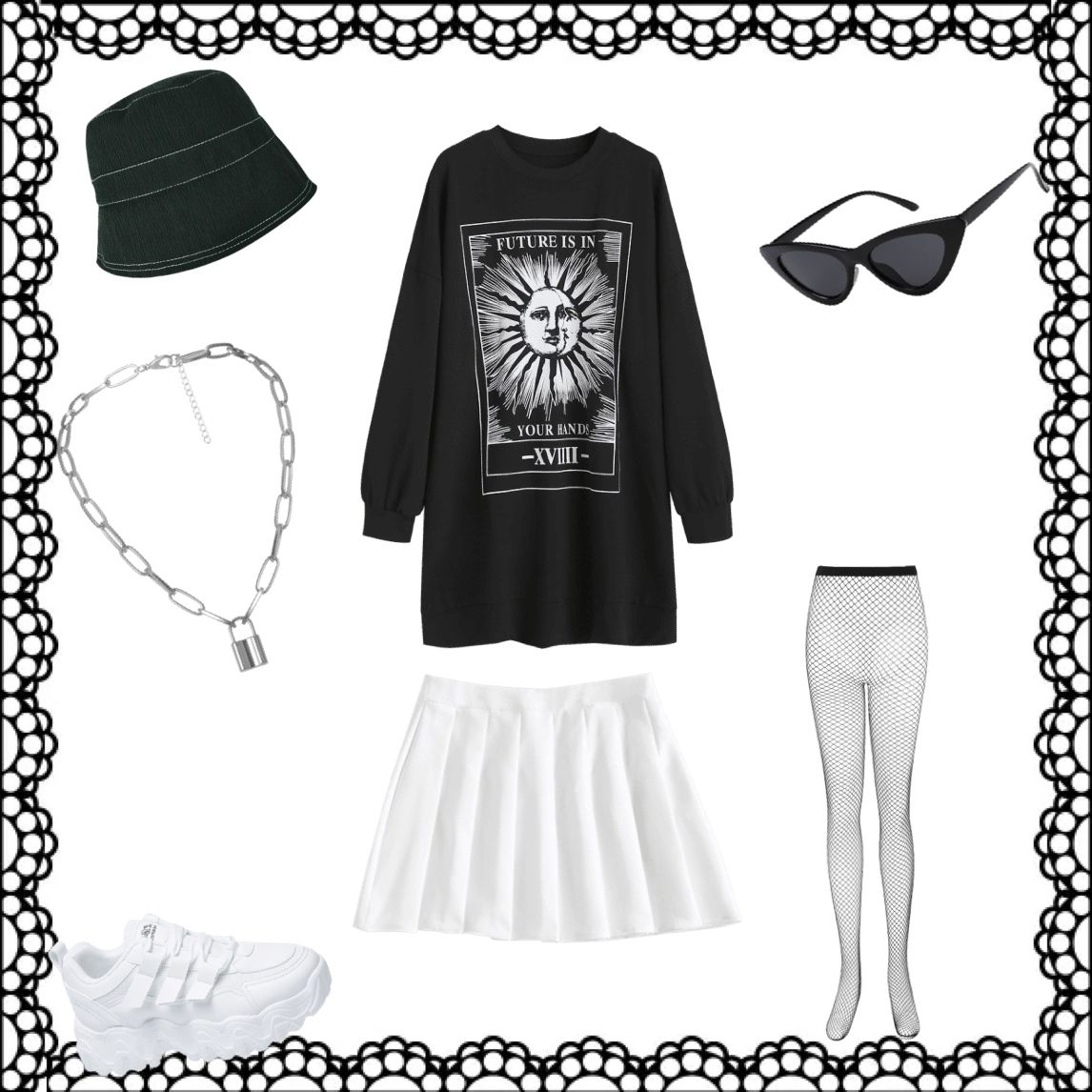 Outfits With #grunge Grunge Kawaii Outfit 2 #grunge ... | Z-Me ZAFUL ...